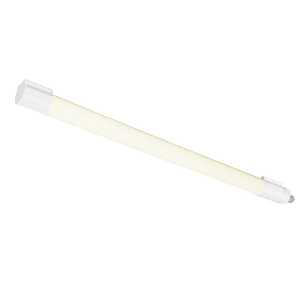 4lite Single 5ft LED Non-Corrosive Batten 32W 4200lm 220-240V - Screwfix