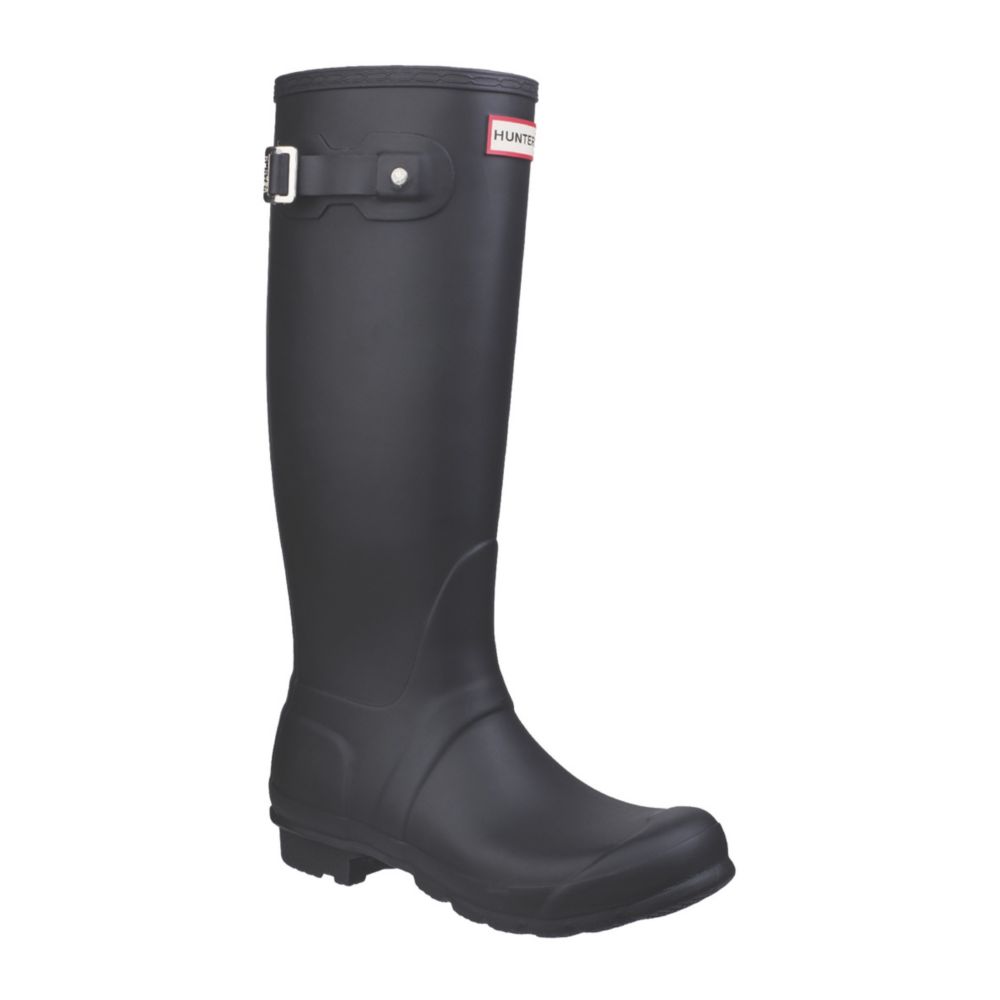 Hunter Original Tall Size 3 Womens Black Non Safety Wellies - Screwfix