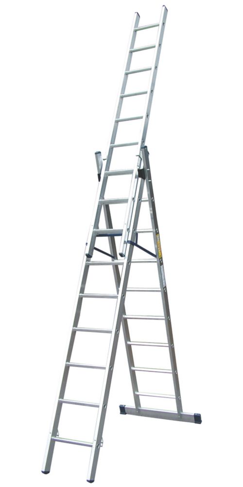 Lyte Aluminium 6.1m Combination Ladder - Screwfix
