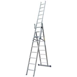 Lyte Aluminium 6.1m Combination Ladder - Screwfix