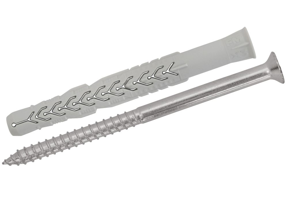 Friulsider X3 Frame Fixings 10mm x 80mm 50 Pack - Screwfix