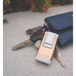 LEDlenser K6R Rechargeable LED Keyring Torch Rose Gold 400lm - Screwfix