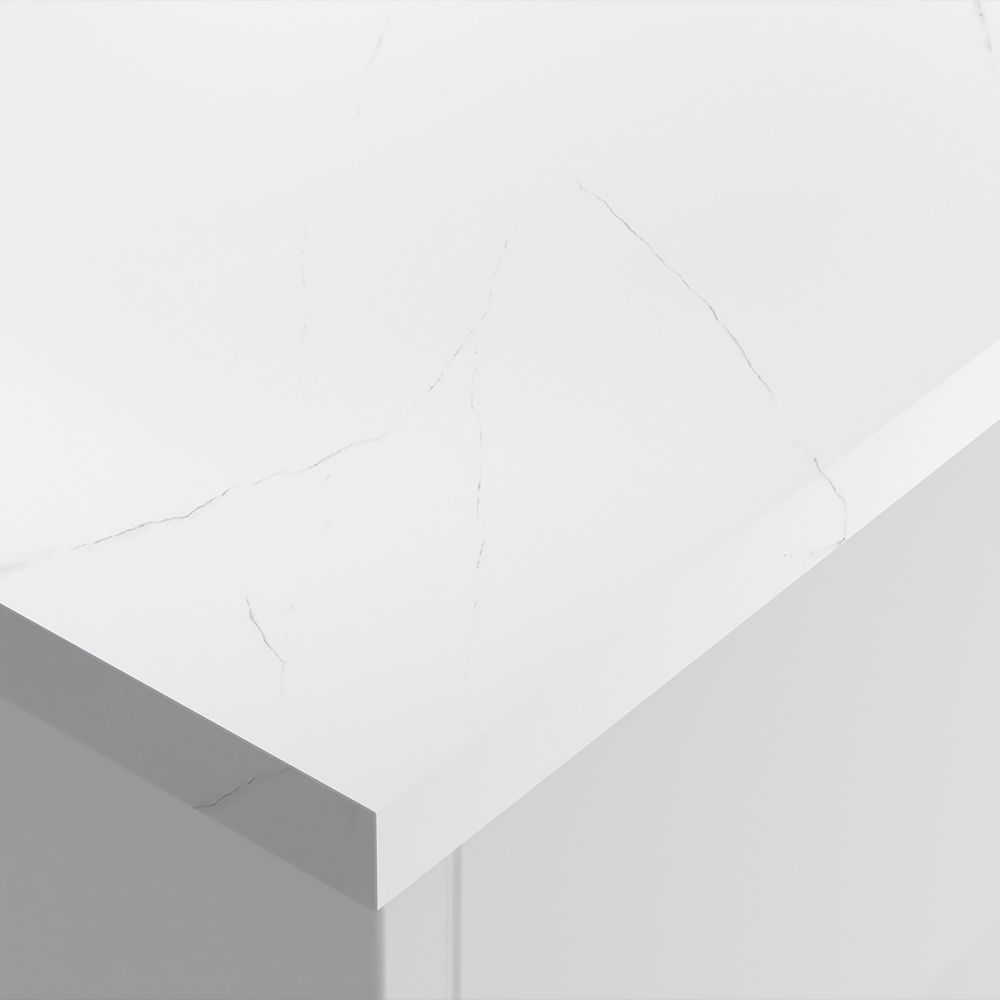 Wilsonart Marmo Paros Laminate Kitchen Worktop 3000mm x 600mm x 22mm ...