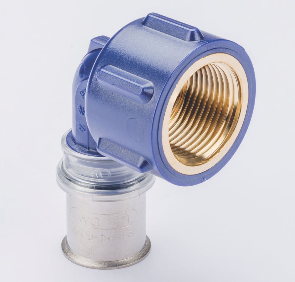 Wavin Tigris Multi-Layer Composite Press-Fit Adapting 90° BSP Female ...