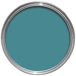 V33 2Ltr Lagoon Blue Satin Tile Paint - Screwfix
