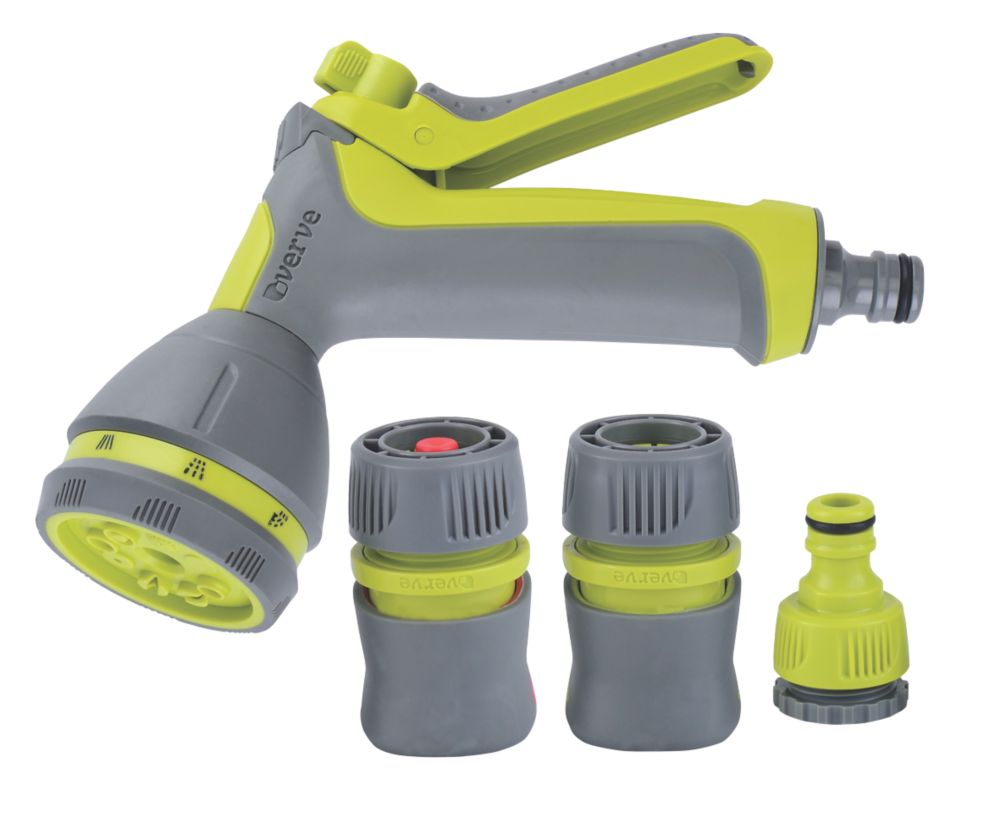 Verve DY2030KS(1/2") Water spray gun 5 Pieces | Garden Spray Guns ...