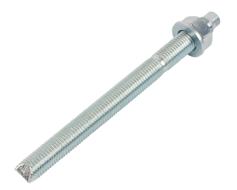 Rawlplug Steel Threaded Rods M16 x 190mm 10 Pack - Screwfix