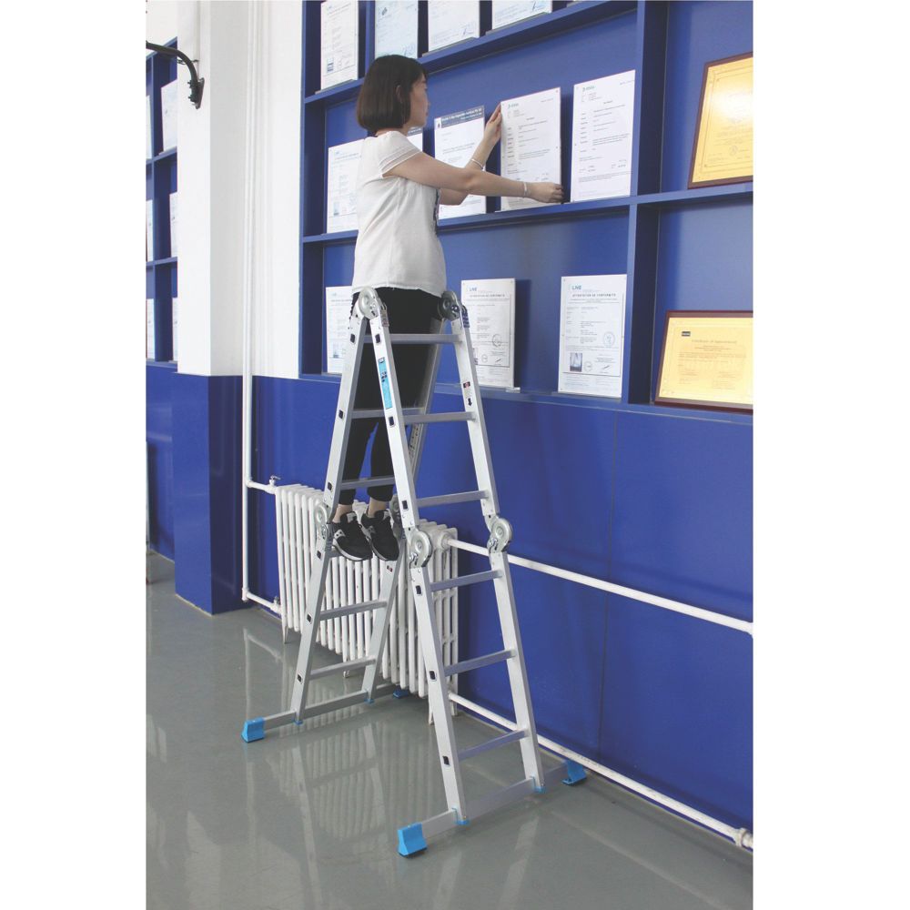 Mac Allister 3.17m Combination Ladder Screwfix