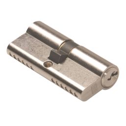 Union 6-Pin Euro Cylinder Lock 35-35 (70mm) Satin Nickel - Screwfix