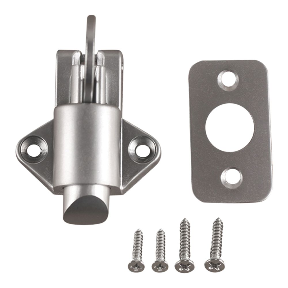 Smith & Locke Fanlight Catch Satin Chrome 51mm x 43mm - Screwfix