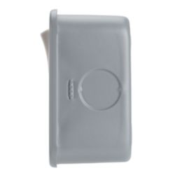 Contactum 13A 1-Gang DP Switched Metal Clad Socket with Neon with White ...