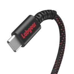 Labgear USB-C to USB-C Charging Cable 1m - Screwfix