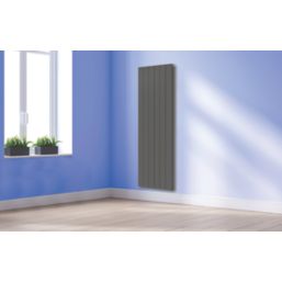 Towelrads Ascot 1800mm x 510mm 4360BTU Anthracite Vertical Designer ...