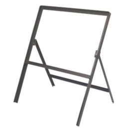 Single-Sided Sign Stanchion 450mm x 600mm - Screwfix