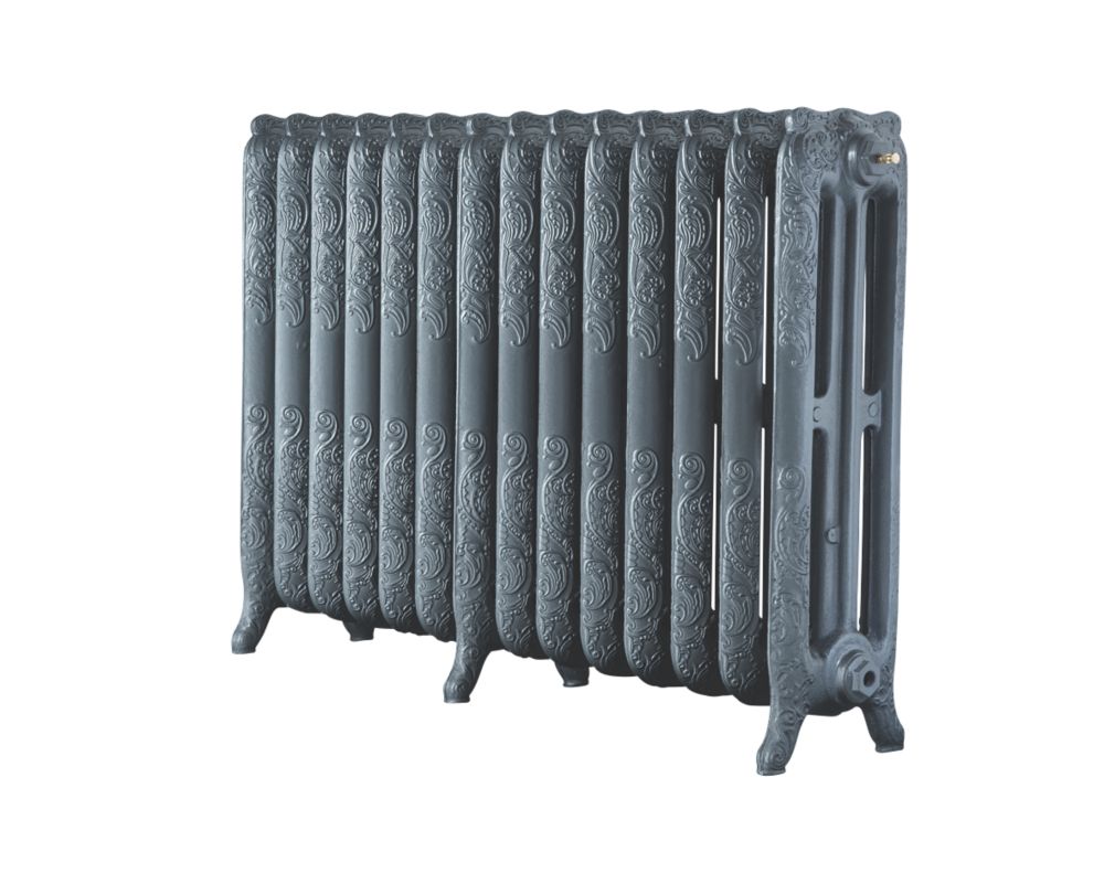 Arroll 760mm x 1154mm 6879BTU Cast Grey Cast Iron 3 Column Radiator ...