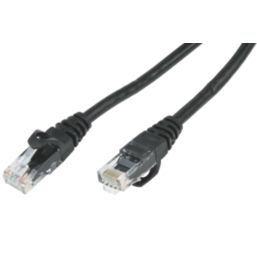 Philex Black Unshielded RJ45 Cat 6 Ethernet Cable 10m - Screwfix