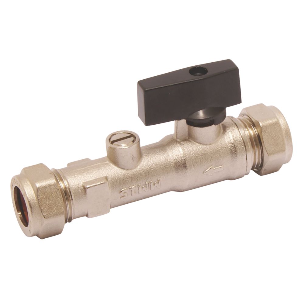 Isolating Valves | Brassware, Valves & Taps | Screwfix.com