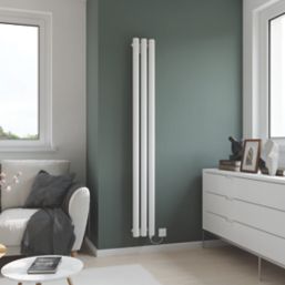 Ximax Erupto 600W Electric Designer Radiator 1800mm x 210mm White ...