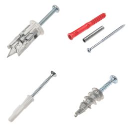 Corefix KIT Assorted Wall Fixing Kit With Screws 30 Pieces - Screwfix