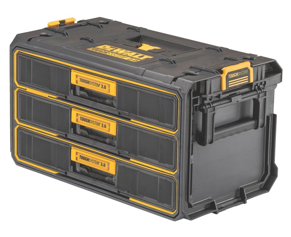 DEWALT ToughSystem 2.0 Triple Drawer Unit 13" - Screwfix