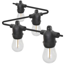 Luceco 5m LED Festoon Lighting Extension Pack 5W 800lm 12V - Screwfix