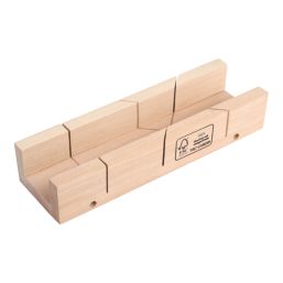 Forge Steel Wood Mitre Box - Screwfix