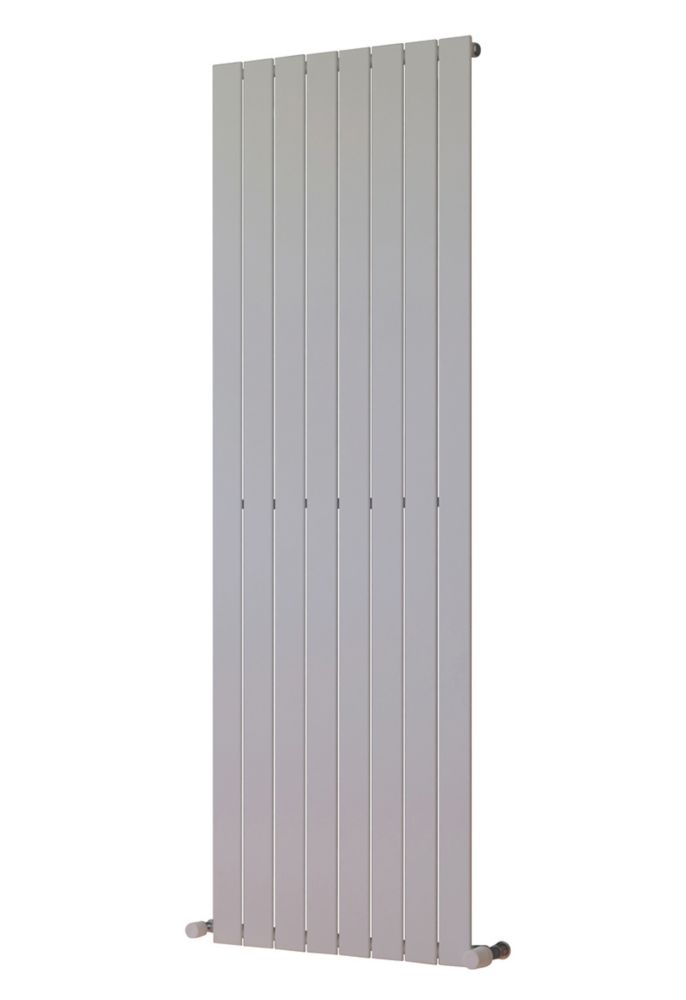 Ximax 1800mm x 595mm 3901BTU White Vertical Designer Radiator - Screwfix