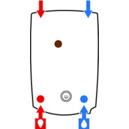 Aqualisa Aquastream Gravity-Pumped White/Chrome Thermostatic Power ...