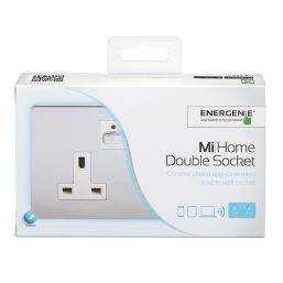 Energenie MiHome 13A 2-Gang SP Switched Smart Socket Bundle Brushed ...