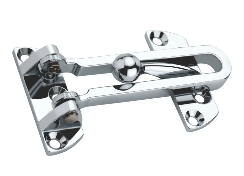 Smith & Locke Door Guard 103mm Polished Chrome - Screwfix