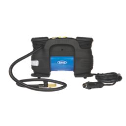 Ring Digital Air Compressor with Light 12V - Screwfix
