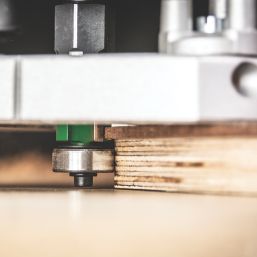 Trend C116X1/4TC 1/4" Straight Bearing-Guided Trimmer 12.7mm x 25.4mm ...