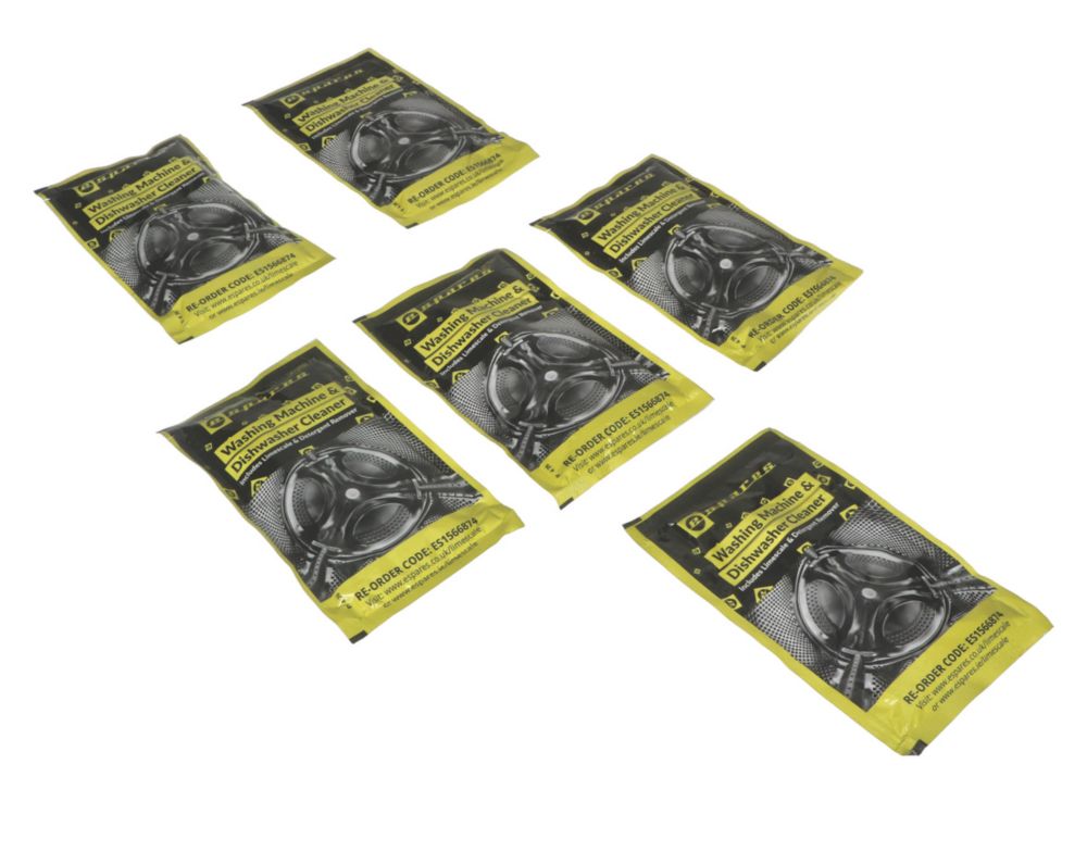 Espares ES1566874 Washing Machine & Dishwasher Cleaner & Descaler 6 ...