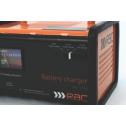 RAC HP026 12A Automatic Battery Charger 6 / 12V - Screwfix