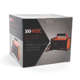 RAC HP026 12A Automatic Battery Charger 6 / 12V - Screwfix
