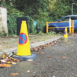 Melba Swintex Melba46 Traffic Cone No Waiting 460mm - Screwfix