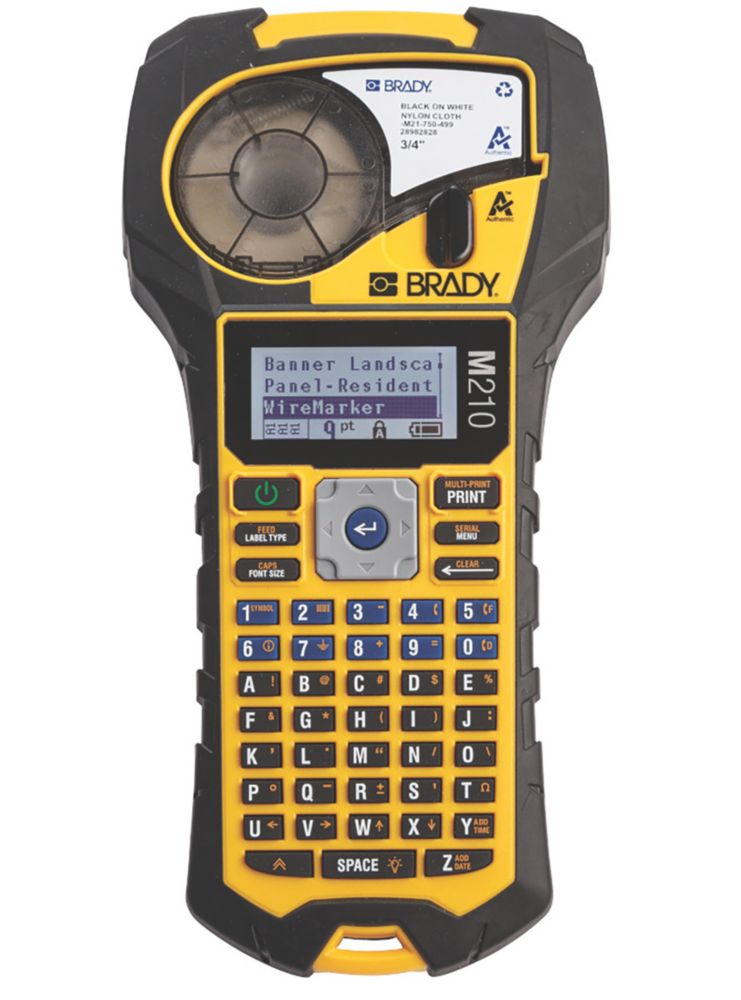 Brady M210 Portable Label Printer - Screwfix