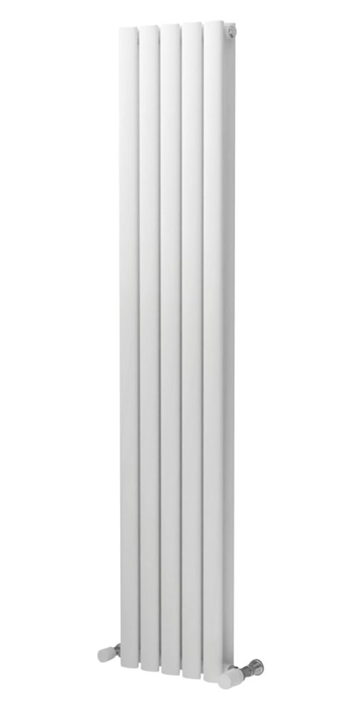 Ximax Fortuna 1500mm x 294mm 2532BTU White Vertical Designer Radiator ...