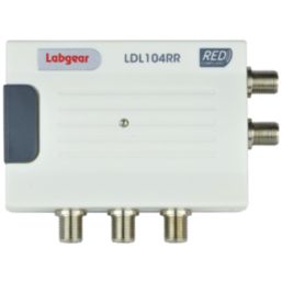 Labgear LDL104RR 4-Way Distribution Amplifier - Screwfix