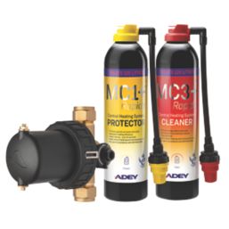 Adey MagnaClean Atom Magnetic Filter & Chemical Pack 22mm - Screwfix