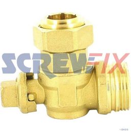 Vokera 1789 Heating Cock 22mm - Screwfix