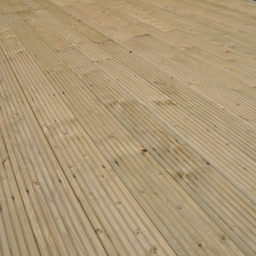 Shire Decking Kit 3.6m x 3.6m - Screwfix