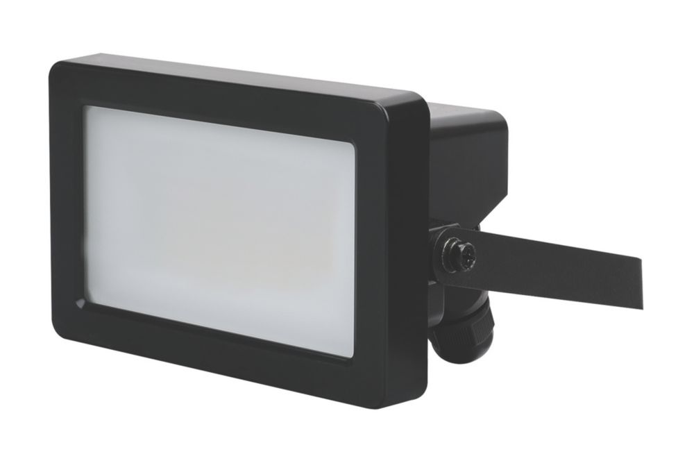 LAP Myko Outdoor LED Smart Floodlight White 20W 1000lm - Screwfix