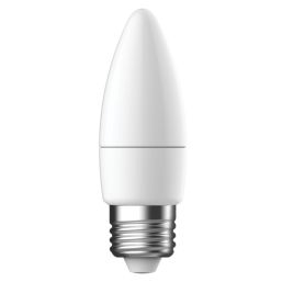 LAP E27 Candle LED Light Bulb 470lm 4.2W 4 Pack - Screwfix