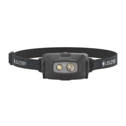 LEDlenser HF4R Signature Rechargeable LED Head Torch Black 600lm - Screwfix
