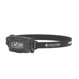 LEDlenser HF4R Signature Rechargeable LED Head Torch Black 600lm - Screwfix