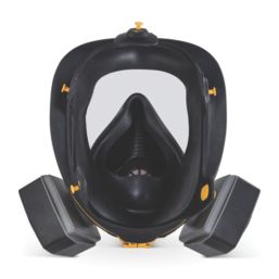 DEWALT Large Full Face Mask Respirator A2-P3 - Screwfix