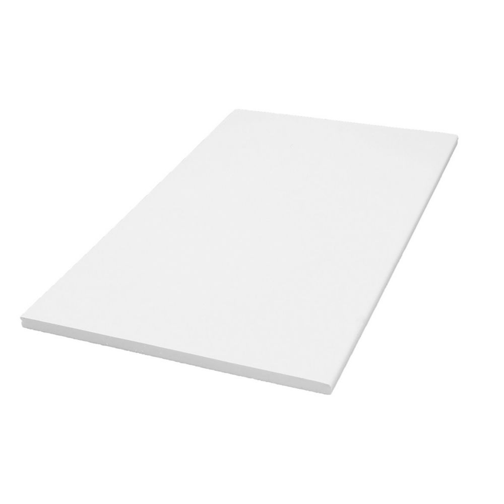 FloPlast Multipurpose Soffit Boards White 304mm x 10mm x 3000mm 2 Pack ...