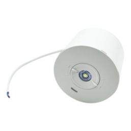 Lexco Fixed Recessed Non-Maintained Emergency LED Downlight White 1.6W ...