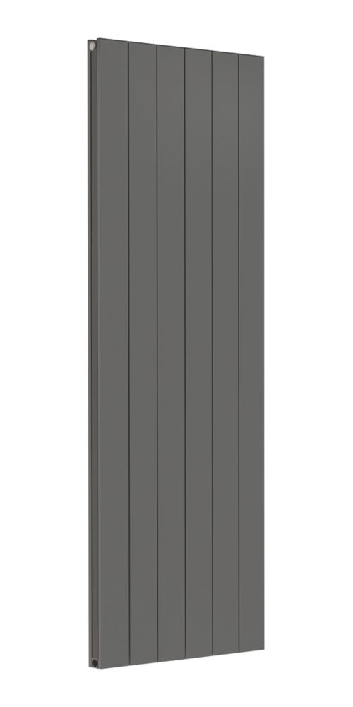 Towelrads Ascot 1800mm x 612mm 5234BTU Anthracite Vertical Designer ...